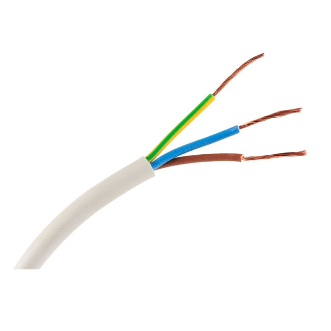 CORDON PVC 3X1MM 500V (BL) H05VV-F