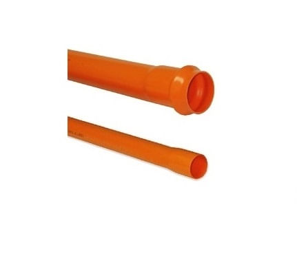 CONDUIT PVC 4" 110MM C.I CLASIF 3422 MEDIO 3MTS NARANJO