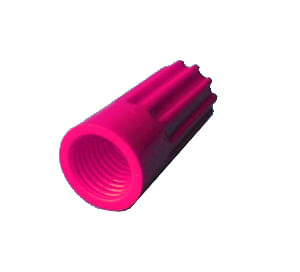 CONECTOR RESORTE P/CABLES 10 AWG X 3 ROJO Nº66 100 UN