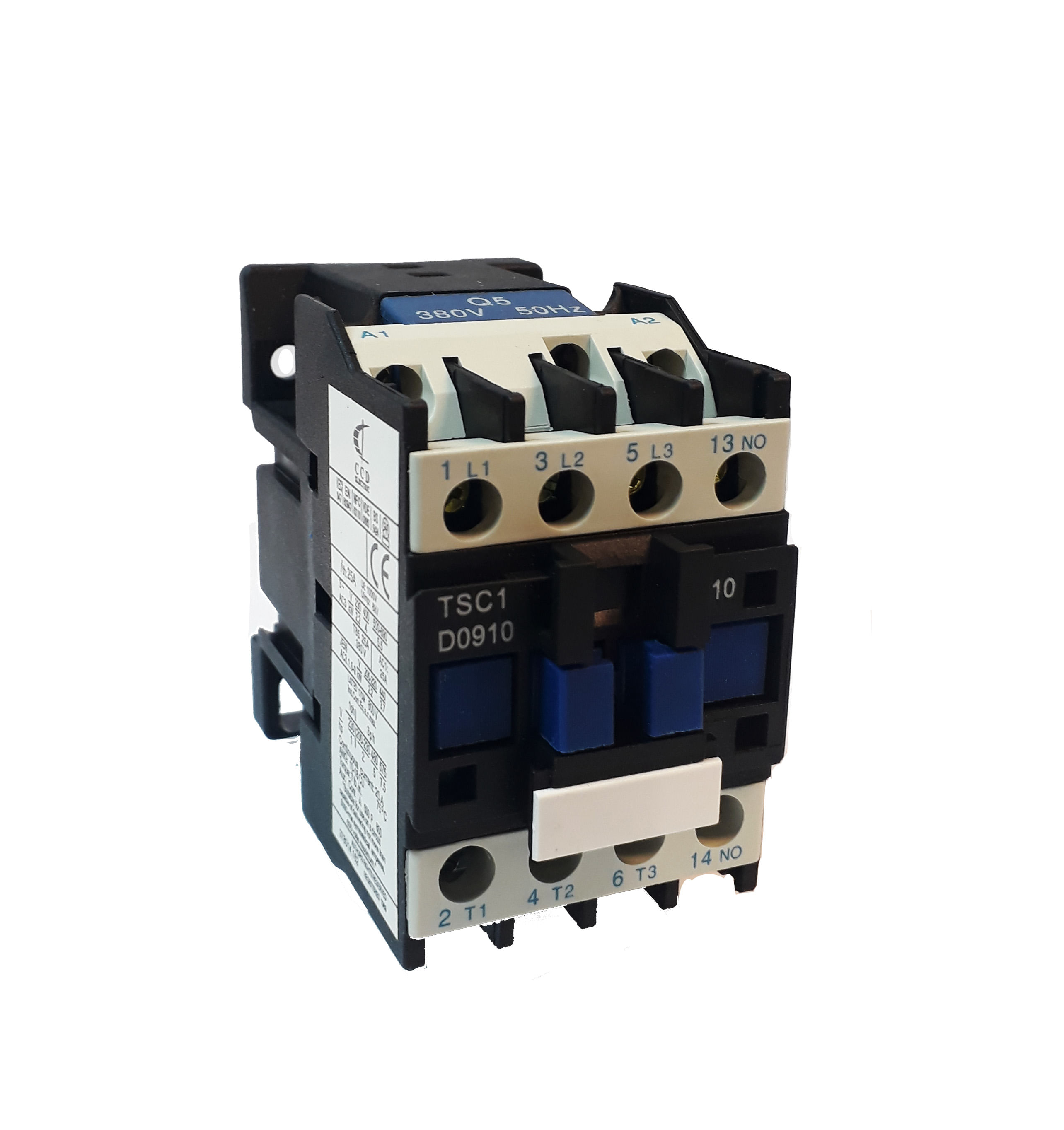 CONTACTOR 3P 50A 30HP /22KW 220V TSC1/D50