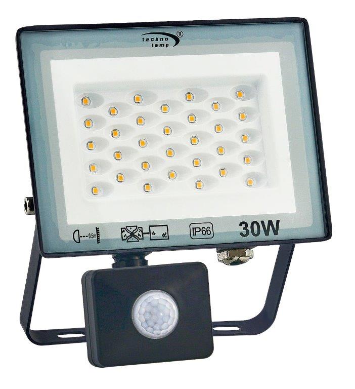 PROYECTOR LED 30W 3000K 3450LM SENSOR IP66 IK08 DL GEN II