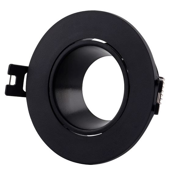 BISEL OPTICA PROFUNDA ORIENTABLE GU10 ATLAS NEGRO