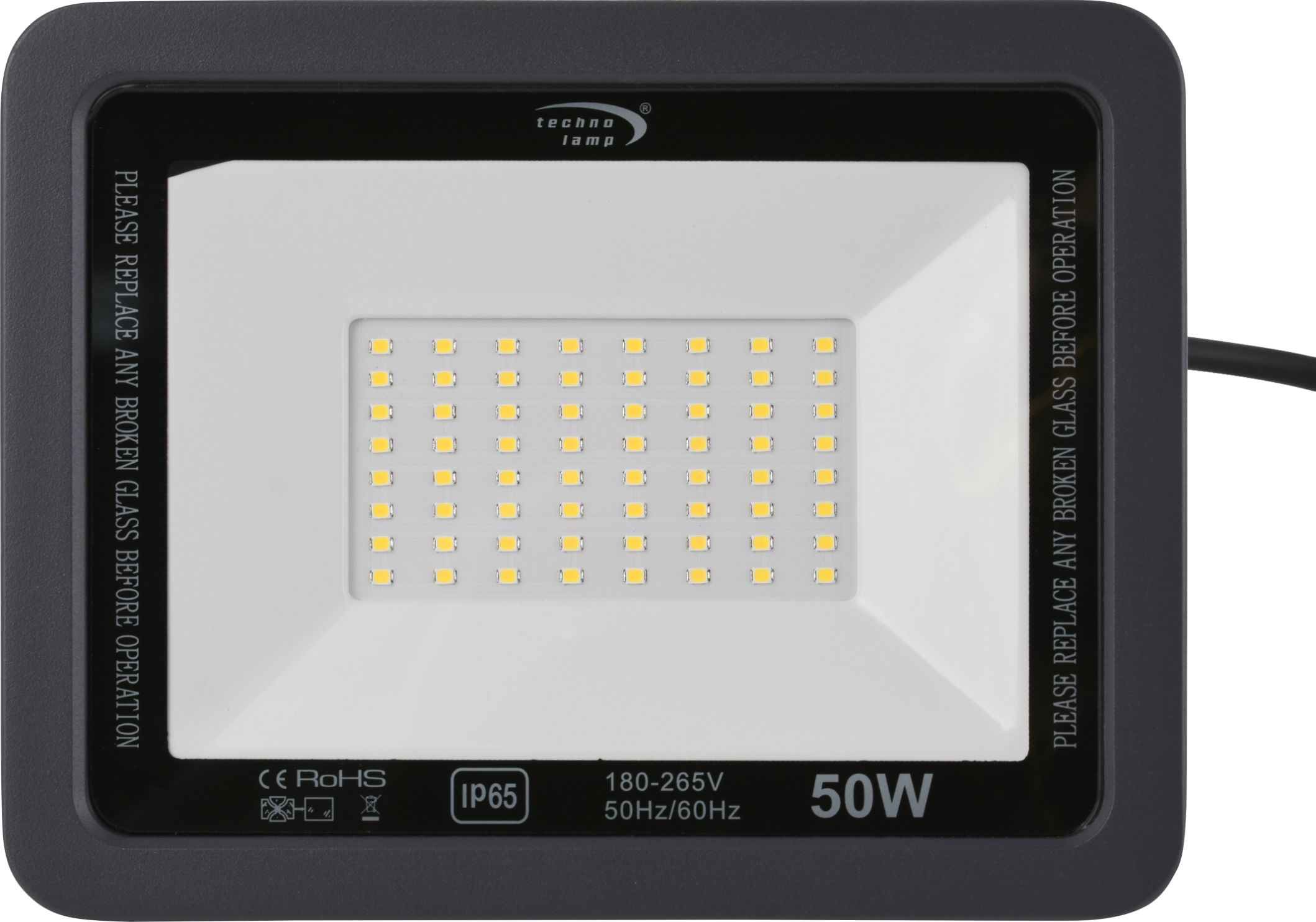 PROYECTOR LED 50W 5000K 5000LM IP65 IK10 SLIM DL