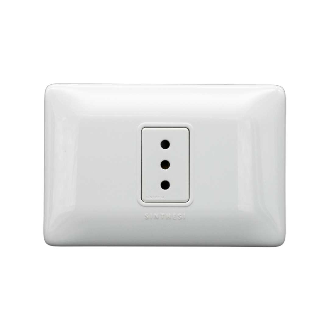 Enchufe Simple 2p+T 10a S12 Blanco 1295101