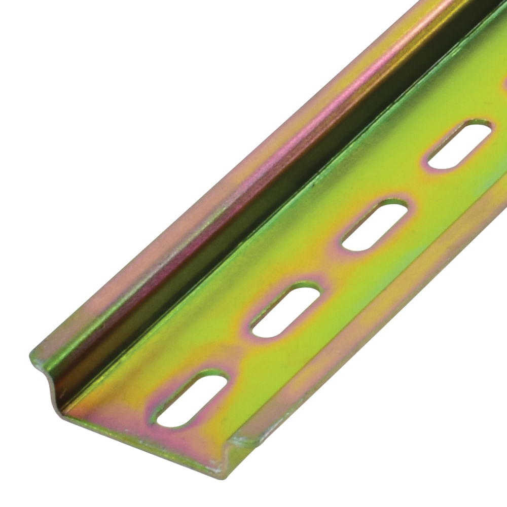 Riel Din Tipo Omega Perforado 1mt Zincado 3563575 LEXO